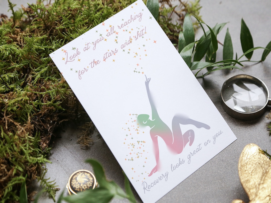 Printable Recovery & Sobriety Card 5x7 | Sobriety Gift | Card for ...