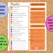 Printable April Reward Chart for Kids Daily Chore Chart Behavior ...