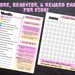 Printable Flower Reward Chart for Kids Daily Chore Chart Behavior ...