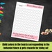 Printable Heart Reward Chart for Kids | Daily Chore Chart | Behavior ...