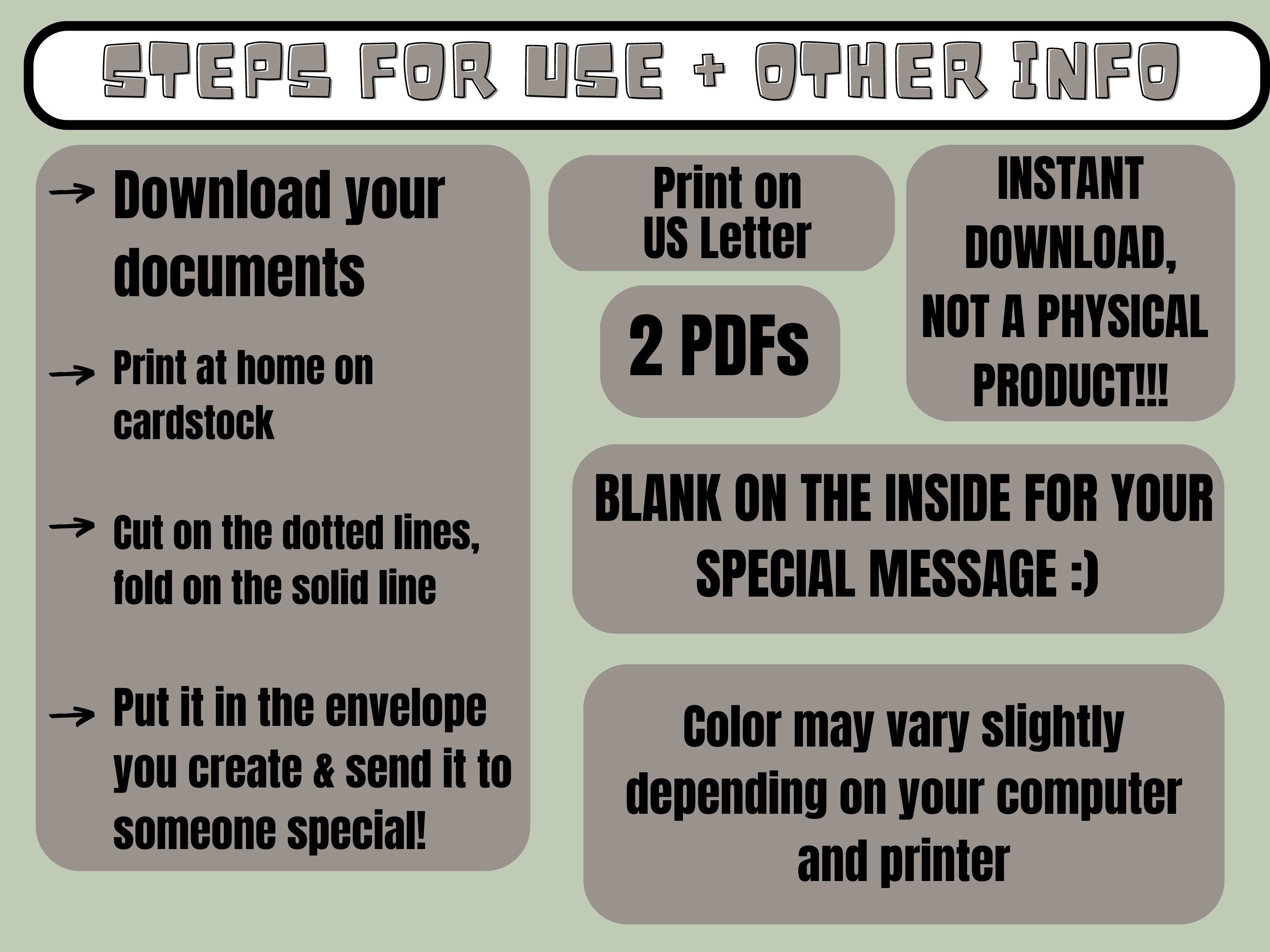 Printable Recovery & Sobriety Card 5x7 | Sobriety Gift | Card for ...
