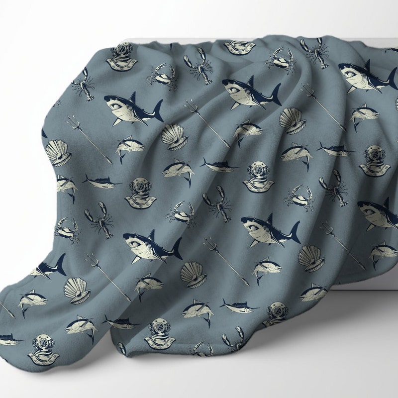 Shark Bedding - Etsy