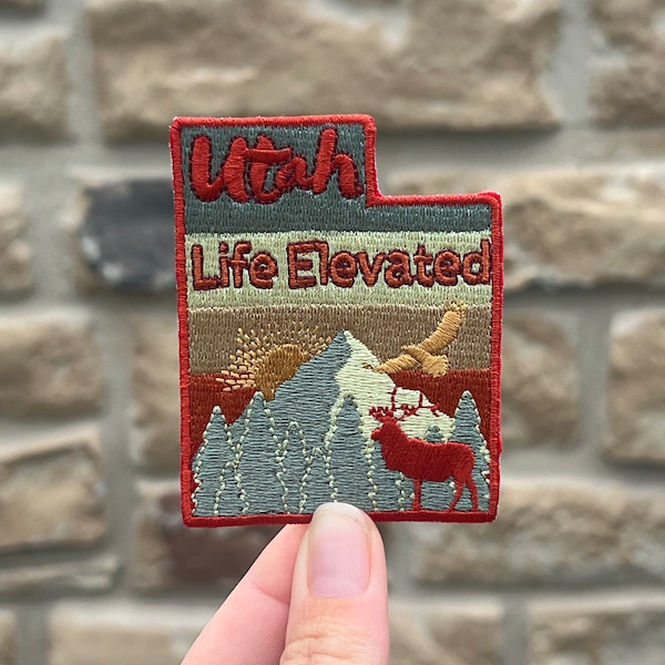 Utah Backpack Patch - Etsy