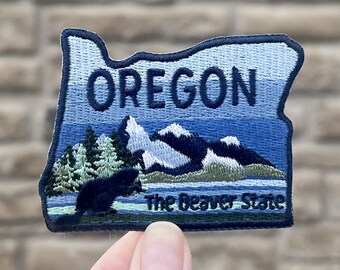 NOS Vintage Oregon State Iron on Patch - Etsy