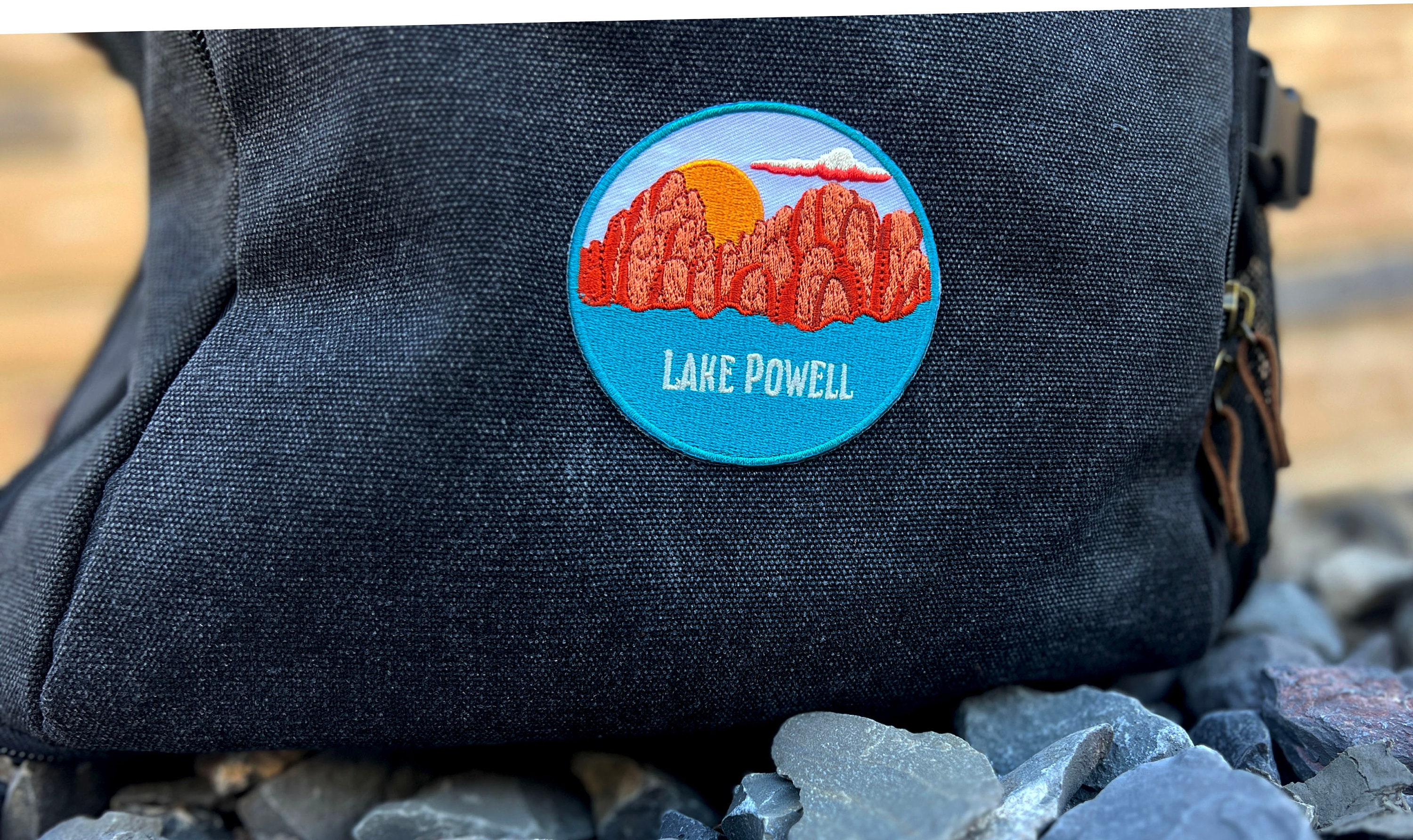 Lake Powell Embroidered Iron on Patch Lake Powell Souvenir - Etsy
