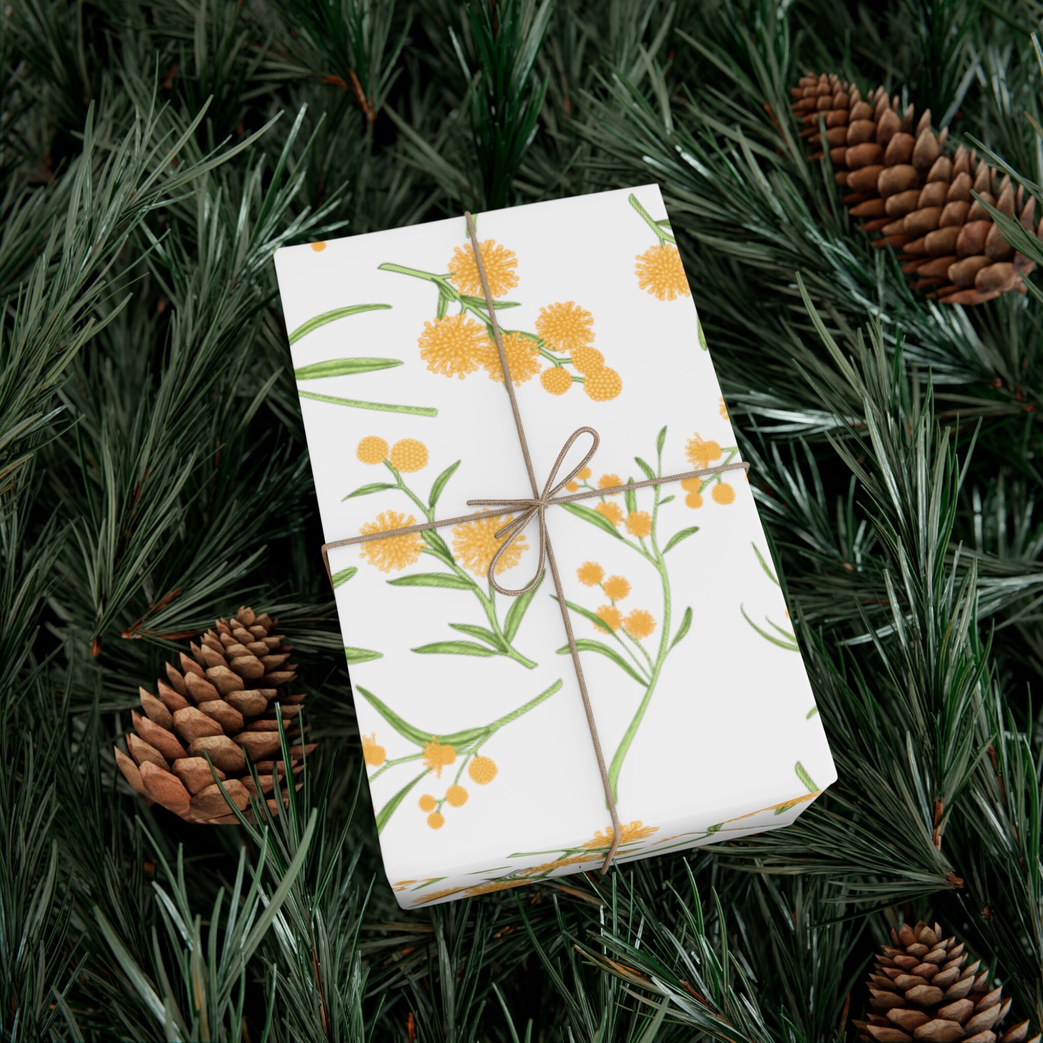 Australian Floral Wrapping Paper Roll and Sheets, Nature Inspired Gift ...