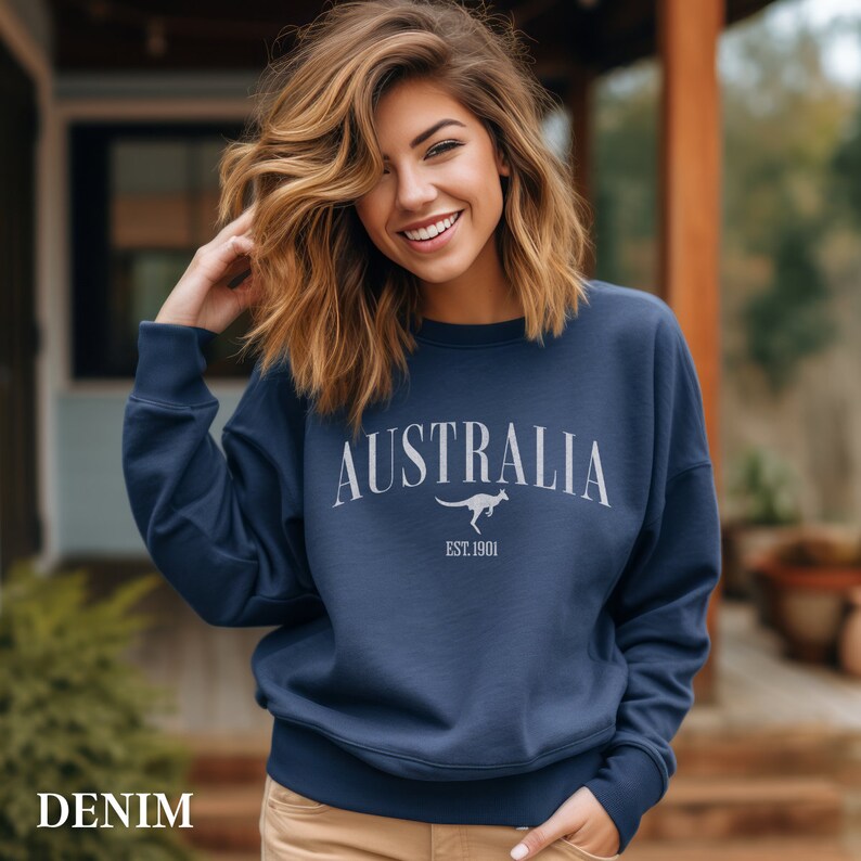Australia Comfort Colors Sweatshirt, Sydney Vacation Trip Souvenir ...