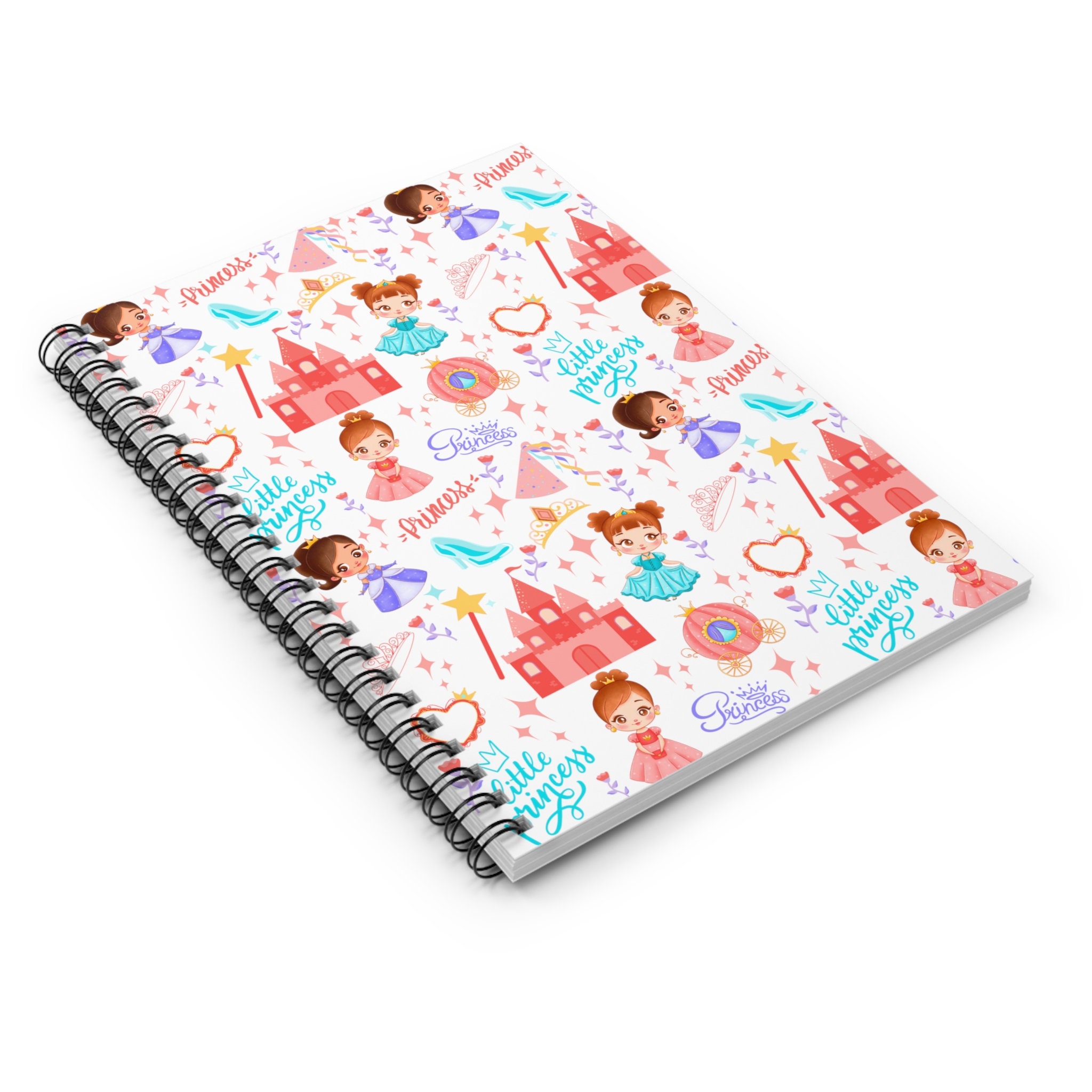 Princess Spiral Notebook, Fairy Tale Journal, Back to School Teacher ...
