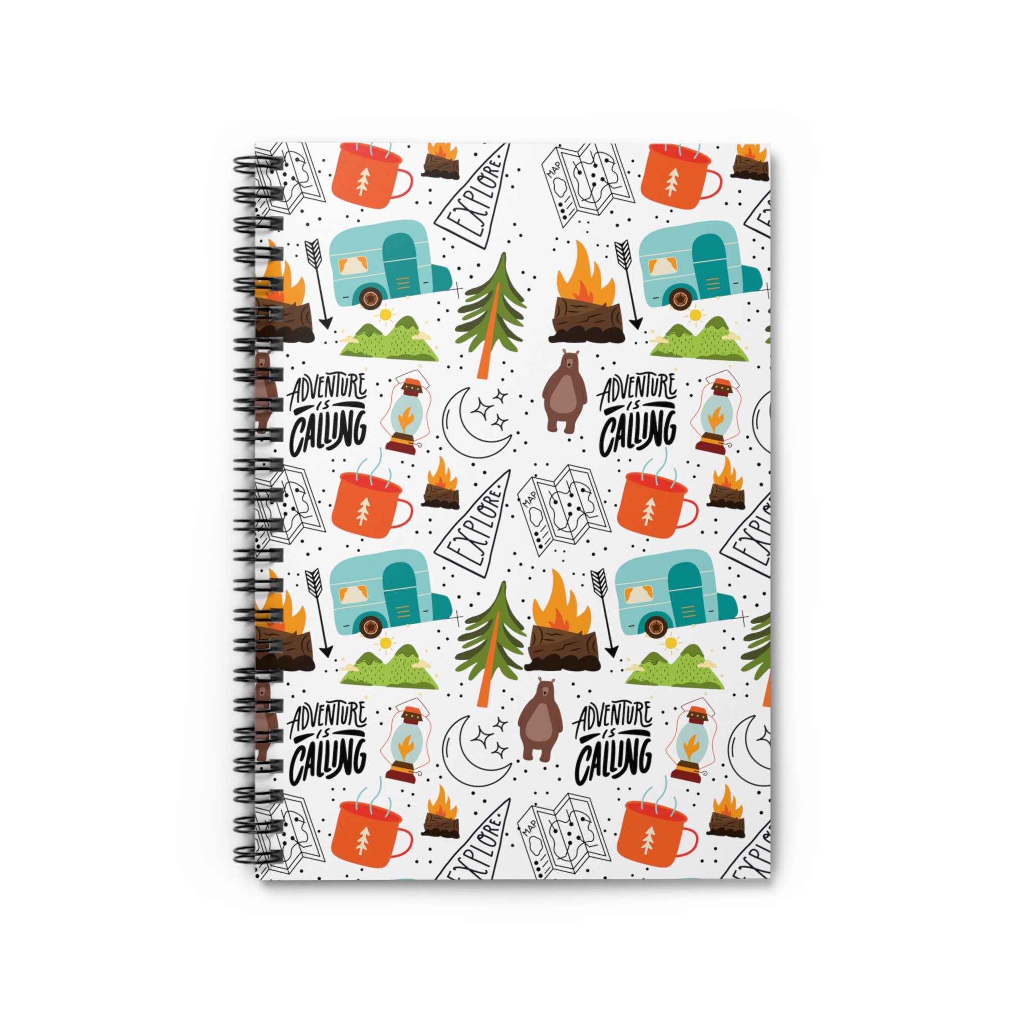 Camping Journal, Camp Log, Travel Notebook, Adventure Journal ...