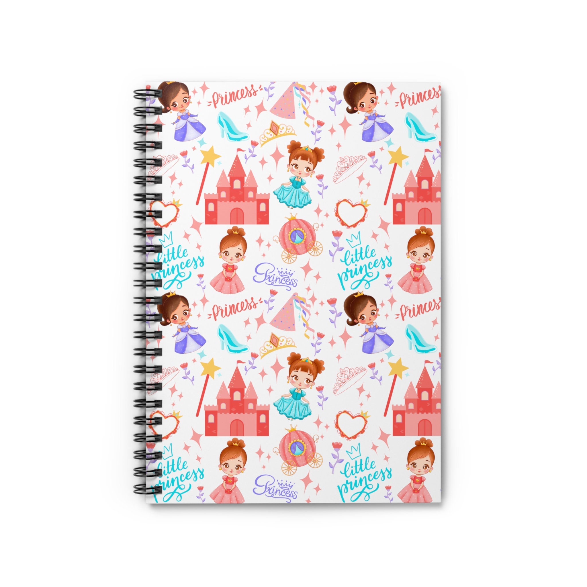 Princess Spiral Notebook, Fairy Tale Journal, Back to School Teacher ...