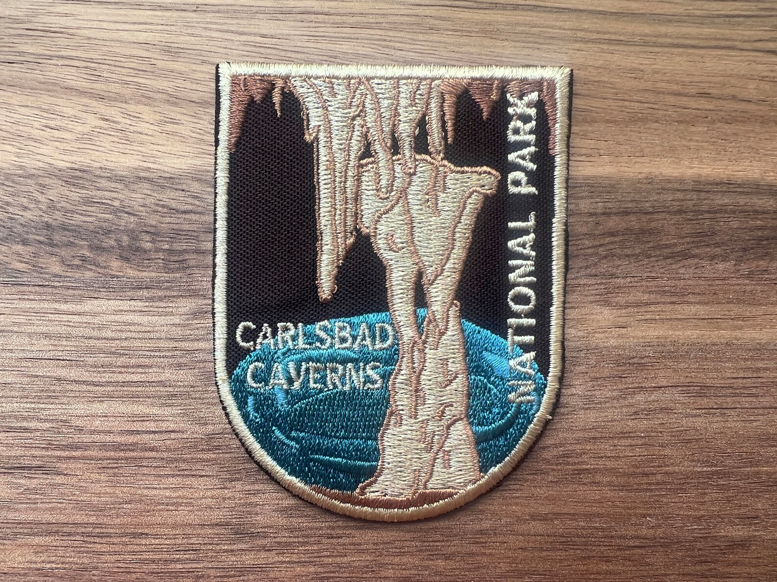 Carlsbad Caverns National Park Embroidered Iron on Patch, Carlsbad ...