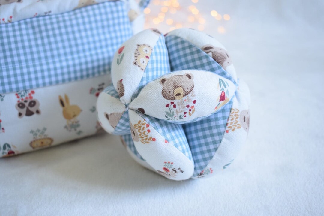 Montessori Ball , Sensory Ball , Montessori Rattle Ball , Newborn Cloth ...