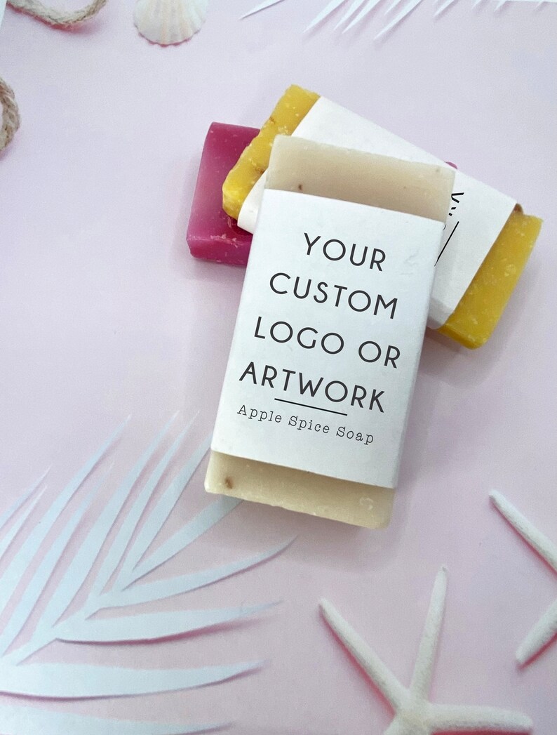 Custom Artwork or Logo Favors Soap Custom Mini Soap Set - Etsy