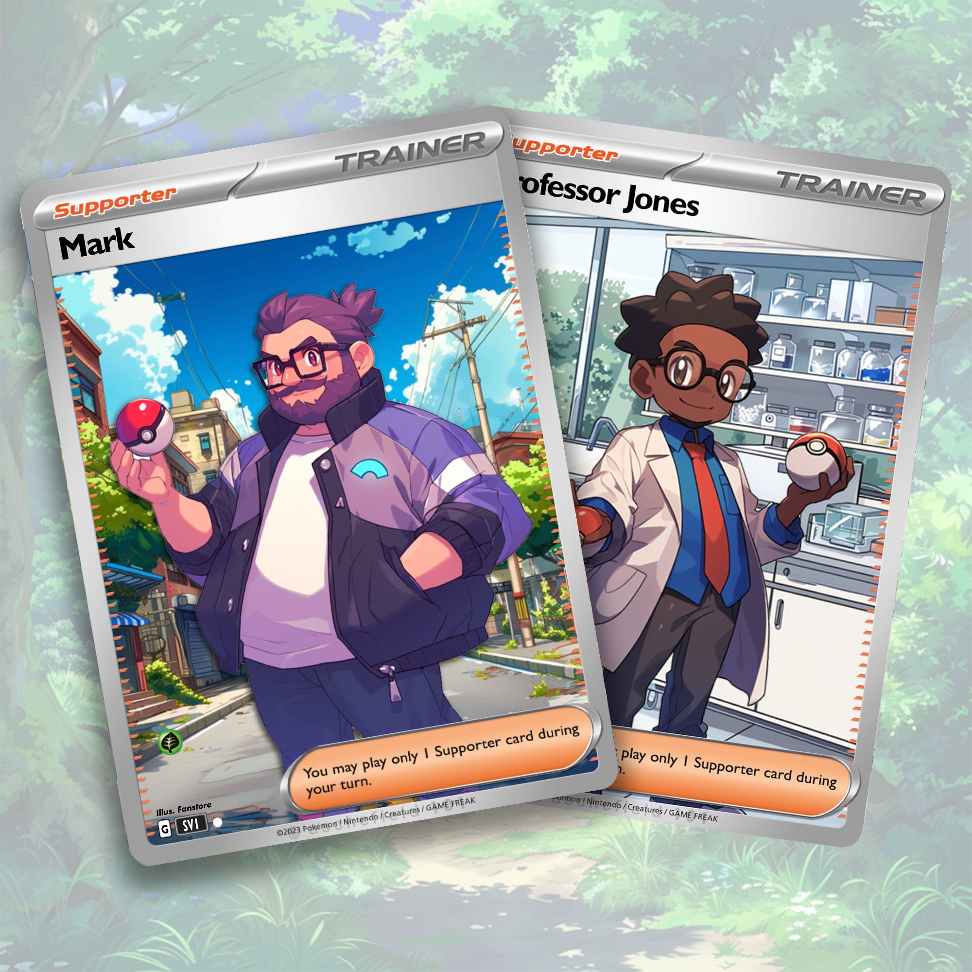 Custom Pokémon Cards Custom Pokemon Card Personalized With Your Photos ...