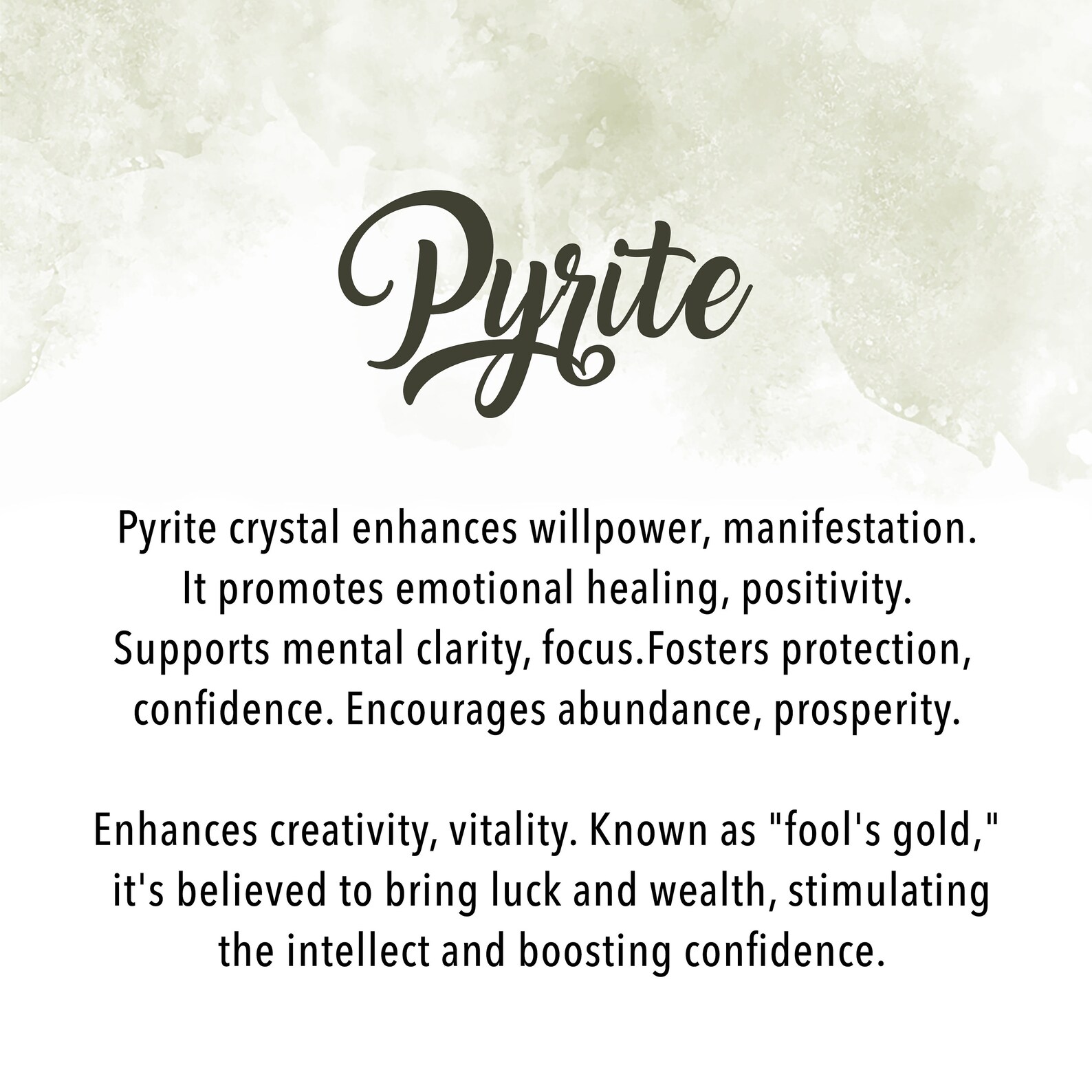 Pyrite Crystal Bracelet, Healing Crystal Bracelet, Golden Stone ...