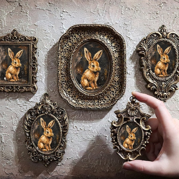 Bunny Portrait - Etsy