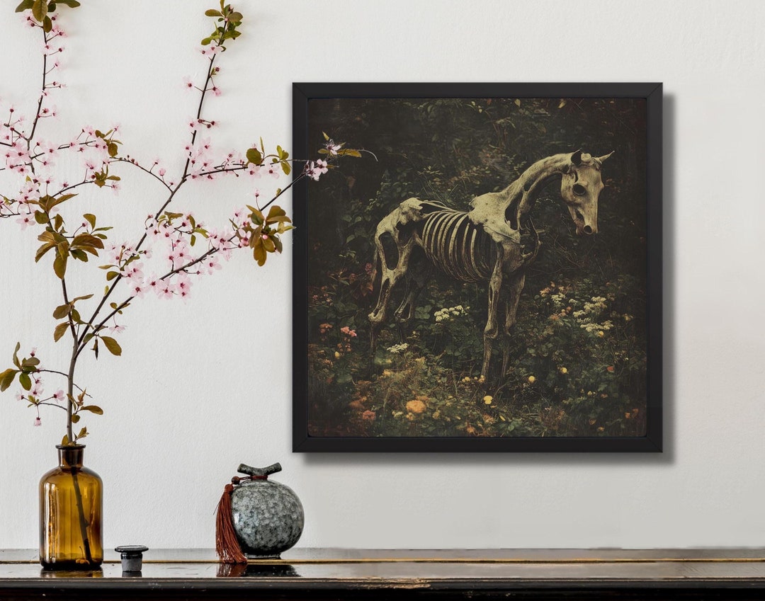 Kelpie Skeleton Photograph Scottish Art Dark Fantasy Gothic Folklore ...