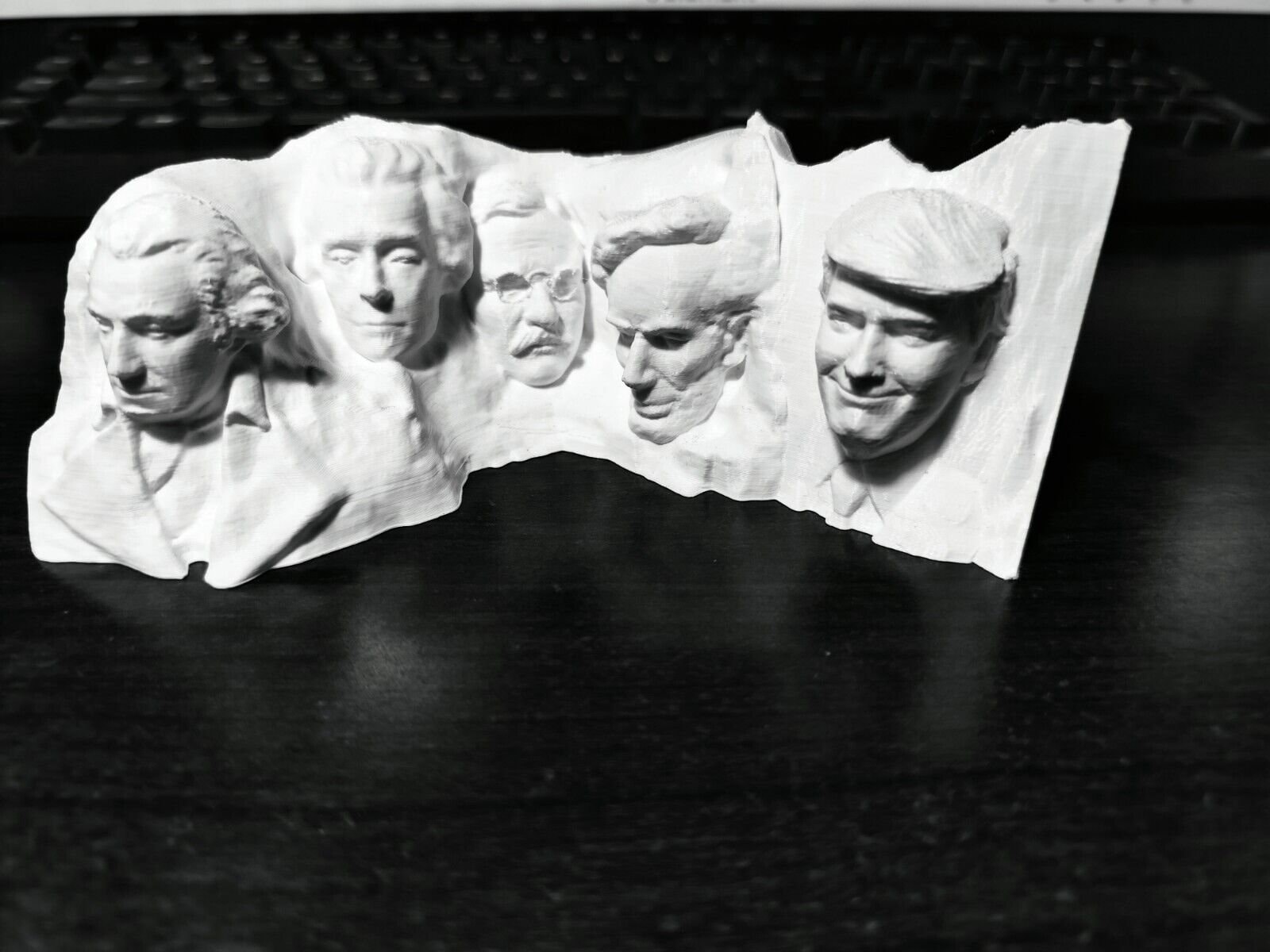 Mount Rushmore Trumpmore MAGA 6" Smiling President Donald Trump 3D ...