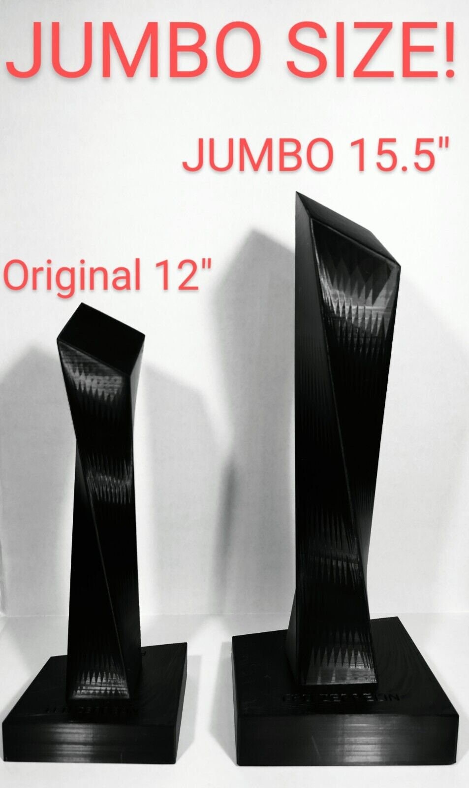 JUMBO Size Led Zeppelin 15.5 TALL the Object Replica & 2 FREE Keychains ...