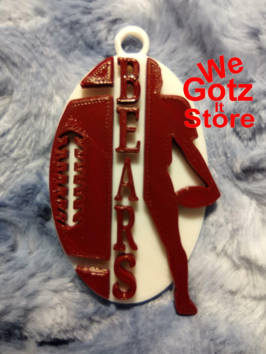 2 Color - Homecoming Mum Trinkets Custom Plastic Designs - Etsy