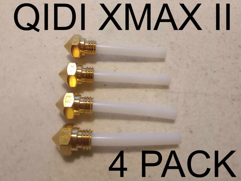 0.4mm Nozzle PTFE Tube QIDI Tech X-max 2 X-max II only Xmax 3d Printer ...