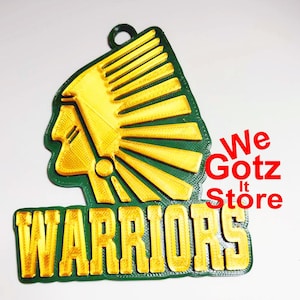 Mcallen Nikki Rowe Warriors Large School LOGO Custom PLASTIC Trinket - Etsy