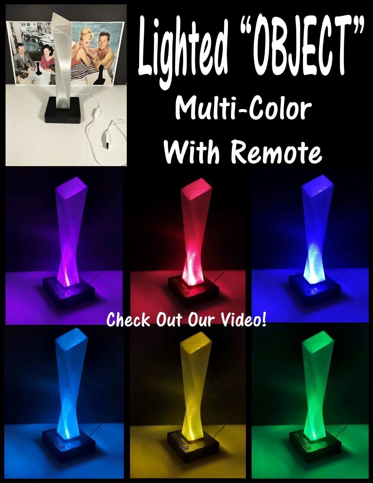 Led Zeppelin Fans Get Your Own Color Changing the Object the Presence ...