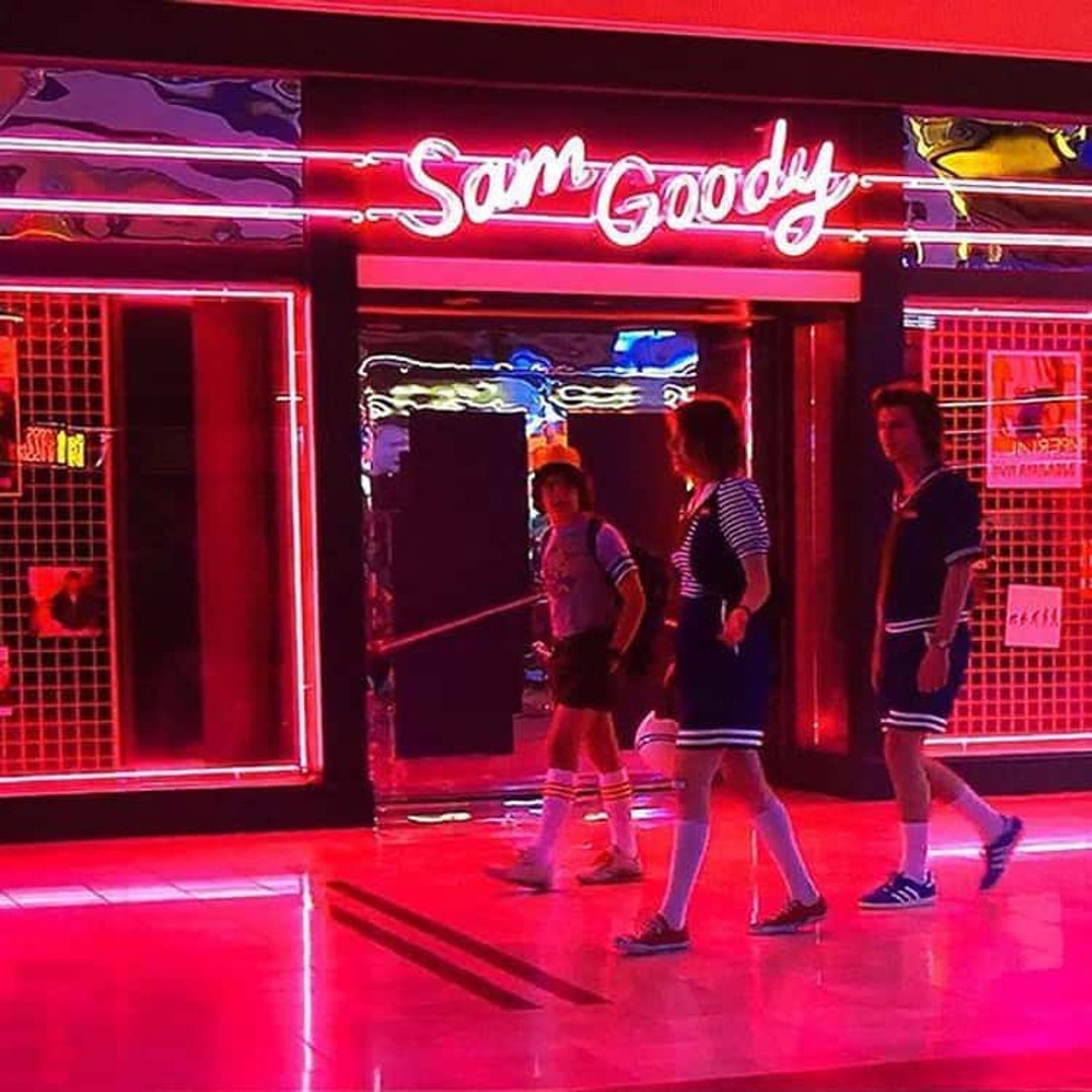 Sam Goody Store Front Miniature Replica From 1980s Set of Two for ...