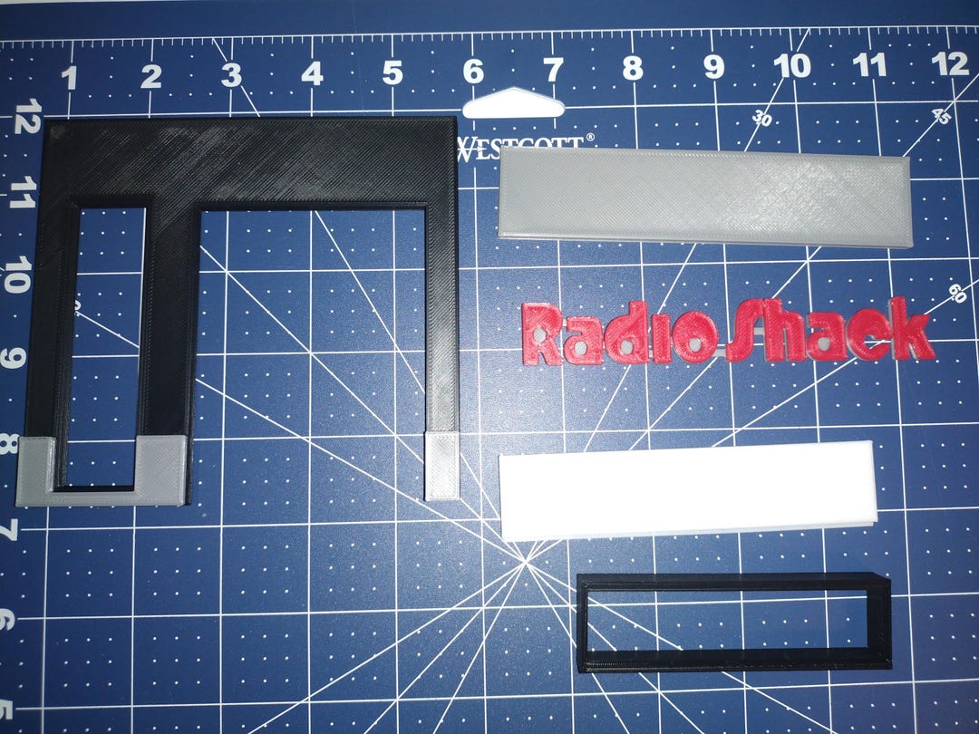 Radio Shack Store Front Miniature Replica From 1980s Set of 2 for ...