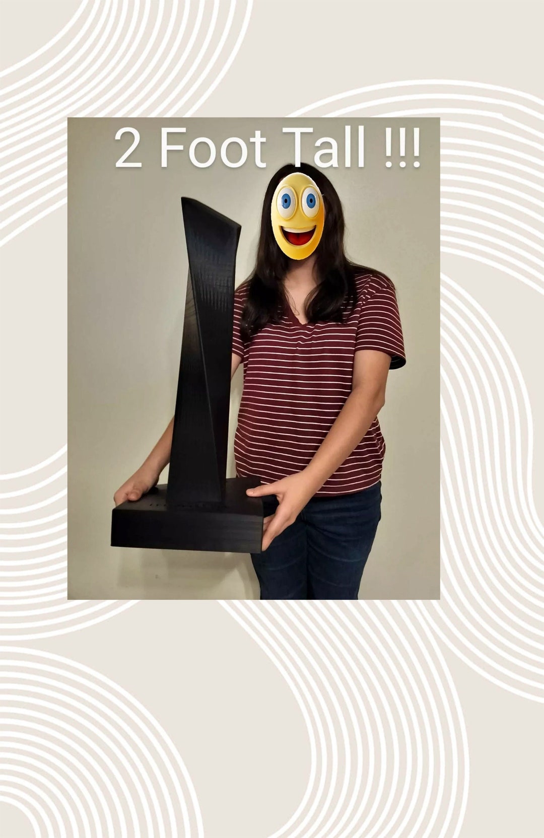 2 FOOT TALL - Huge OBJECT - Led Zeppelin! "the Object" "the Presence ...