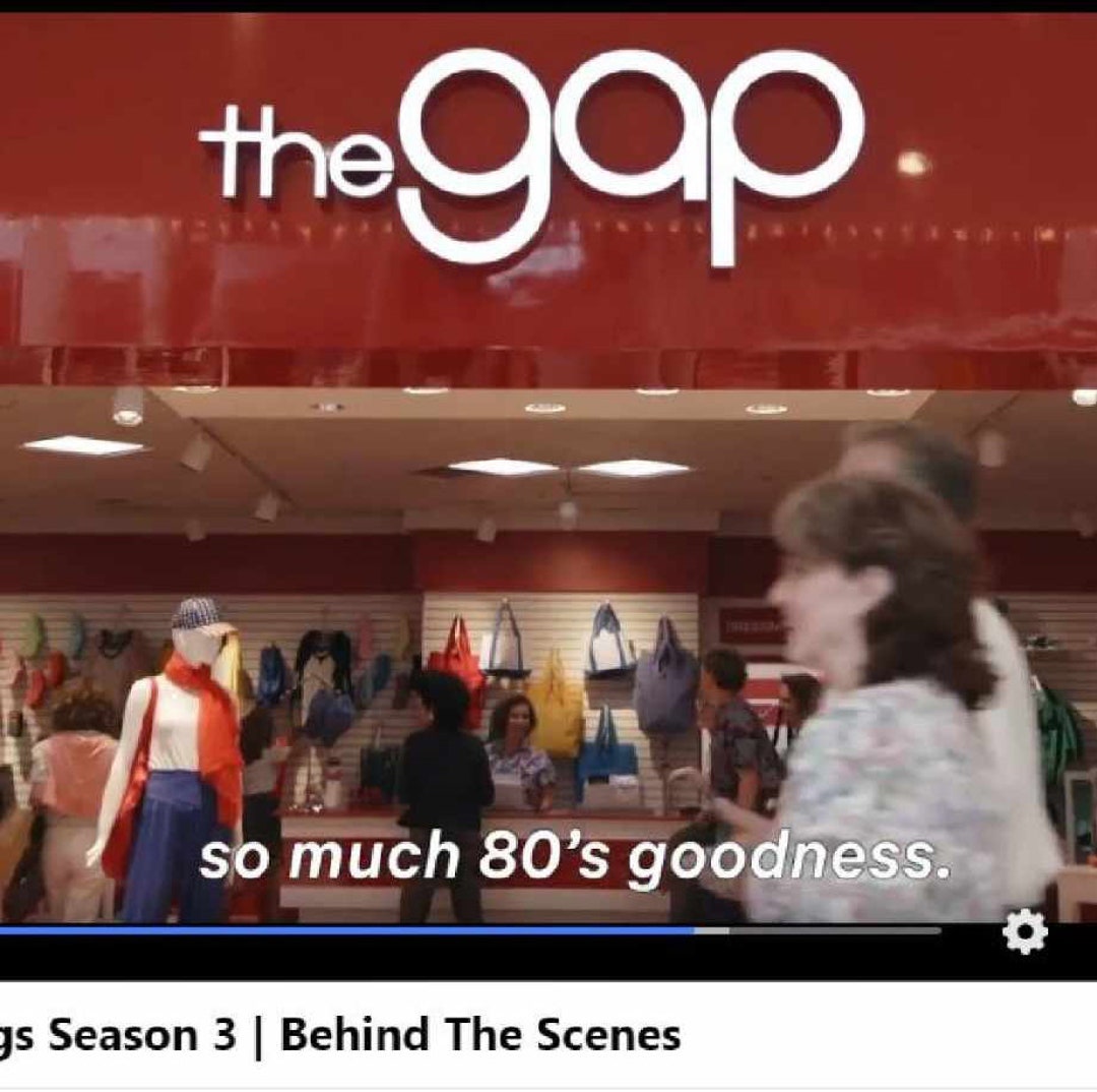 The Gap Store Logo Replica for Miniature Toy Store Like in Stranger ...