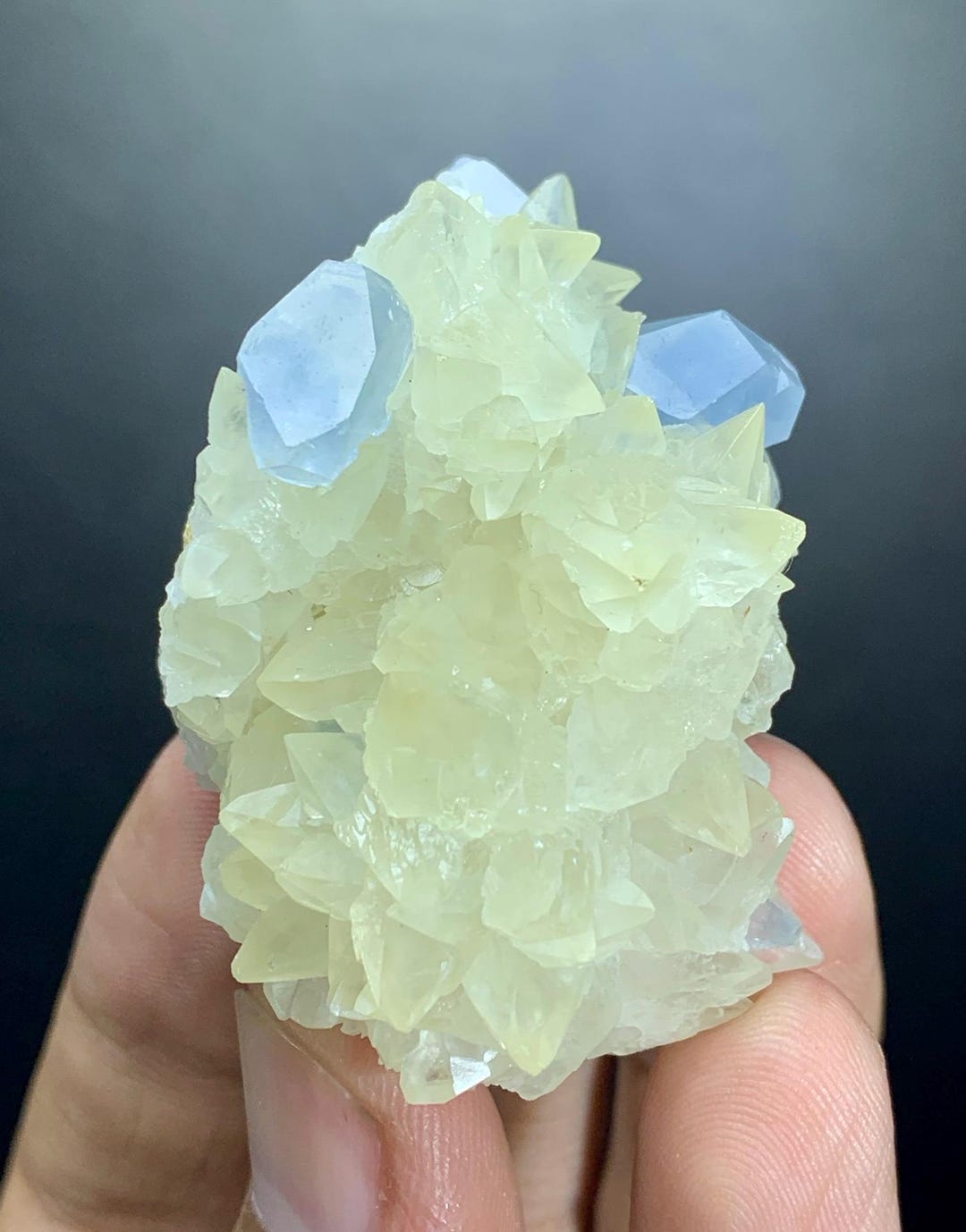 Celestine Specimen, Celestine With Calcite Specimen, Celestine Cluster ...