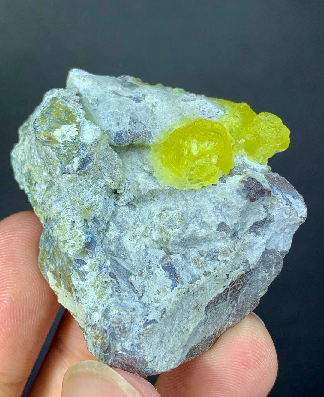 Yellow Brucite, Brucite Specimen, Natural Brucite, Raw Brucite, Brucite ...