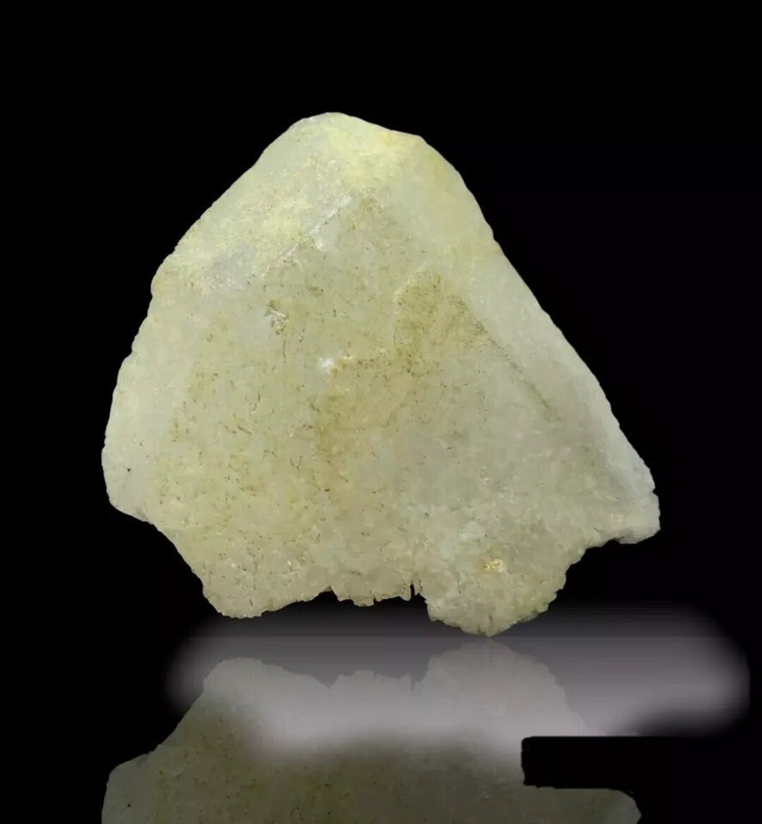 161 Gm Natural Terminated Pollucite Crystal, Rare Pollucite From Skardu ...