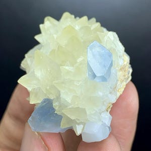 Celestine Specimen, Celestine With Calcite Specimen, Celestine Cluster ...