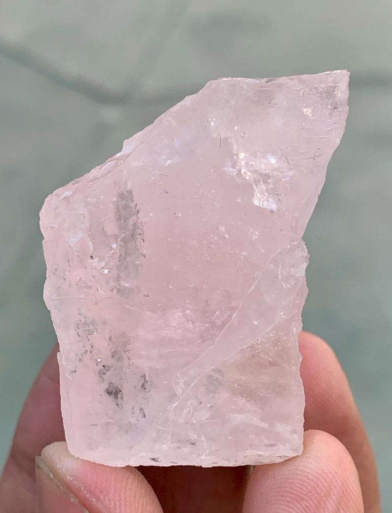Natural Pink Color Morganite Crystal, Raw Morganite, Rough Morganite ...