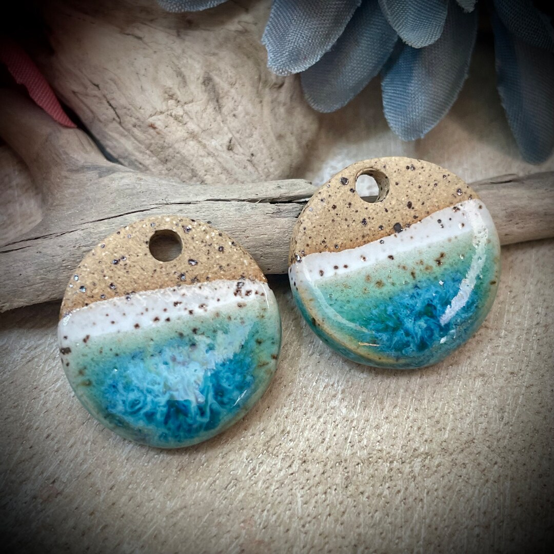 Ceramic Earring Charms, Ceramic Beads for Earring Findings, Design ...