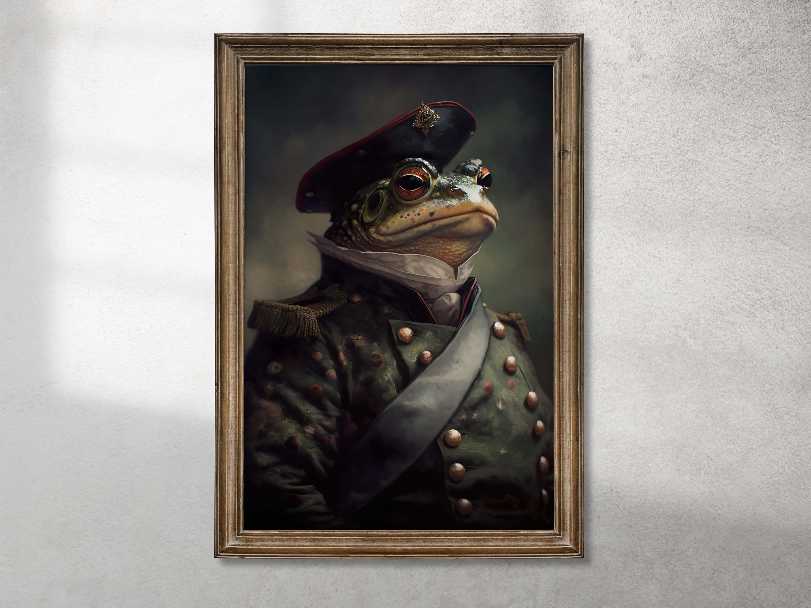 Victorian Frog General Digital Painting for Download Dark - Etsy
