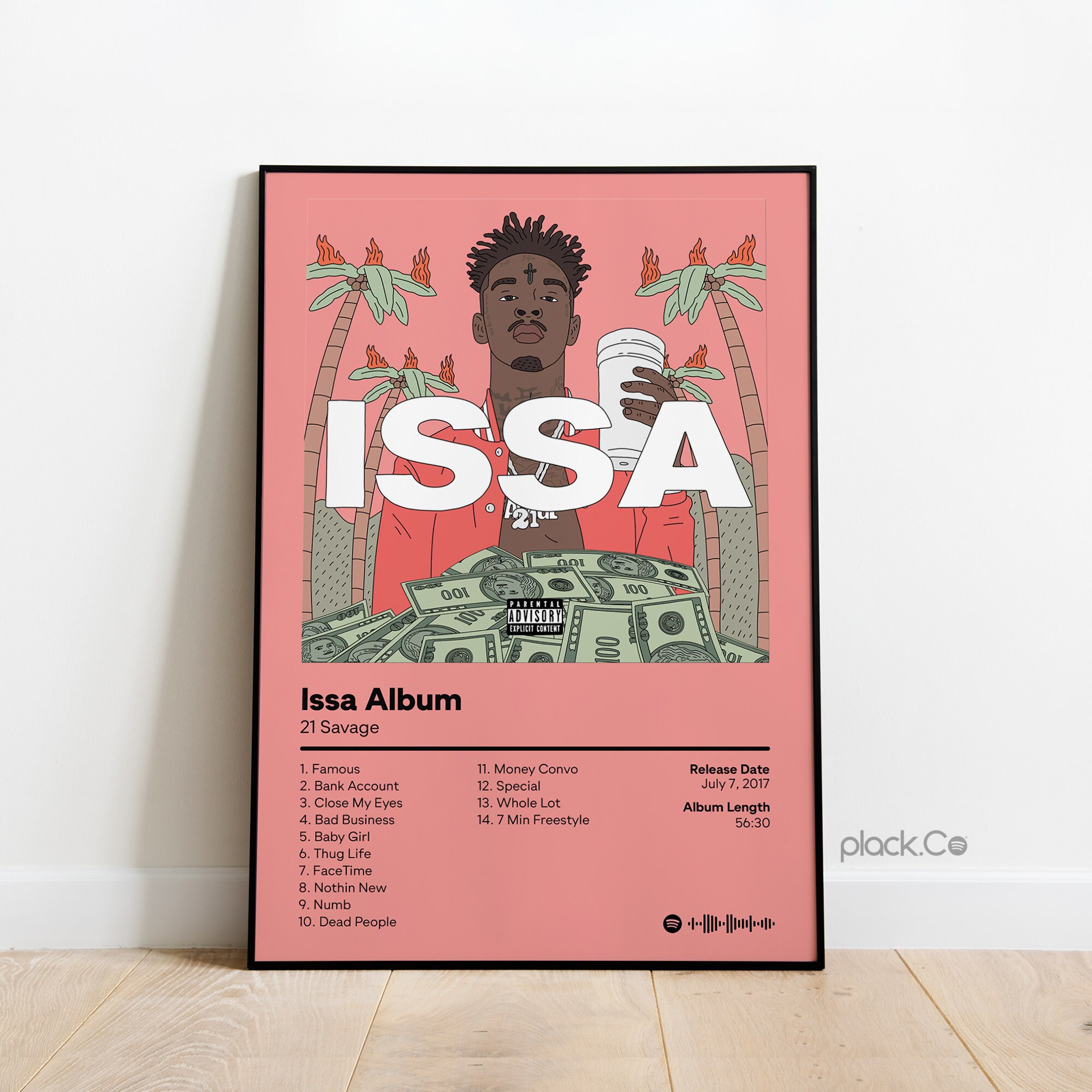 21 Savage Issa Album Custom Album Poster Hip Hop Wall - Etsy Hong Kong