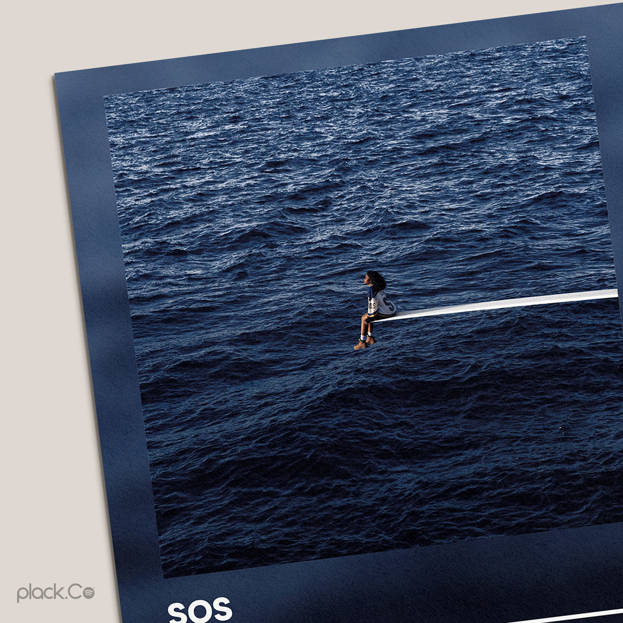 SZA - Sos - Album Poster - Hip Hop Wall Art - Custom Album Cover - SZA ...