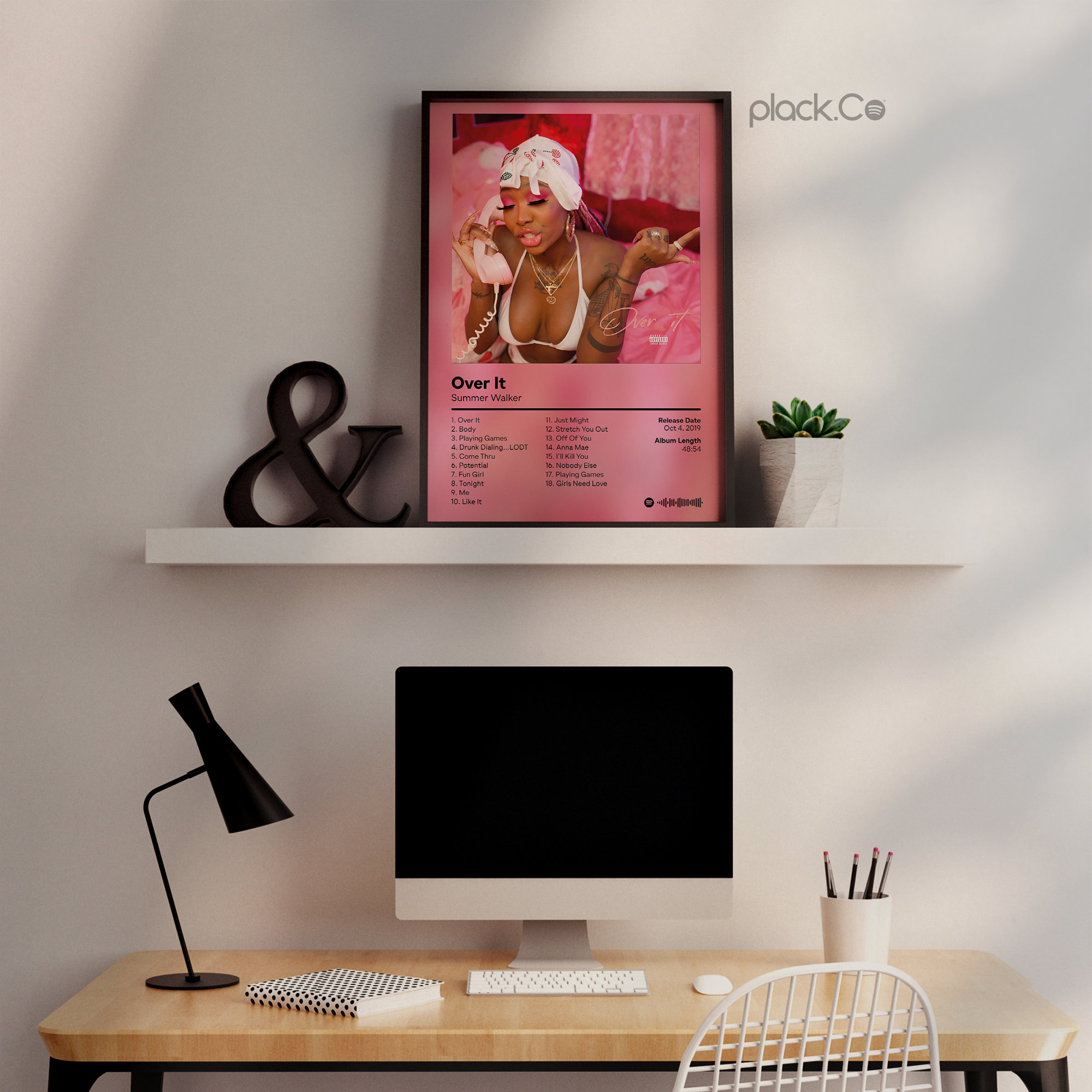 Summer Walker - Over It - Album Poster sold by Beatriz Oliveira | SKU ...