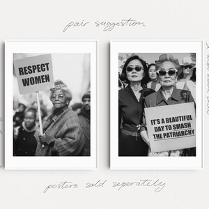 Respect Women Poster, Feminist Prints, Feminist Quotes, Intersectional ...