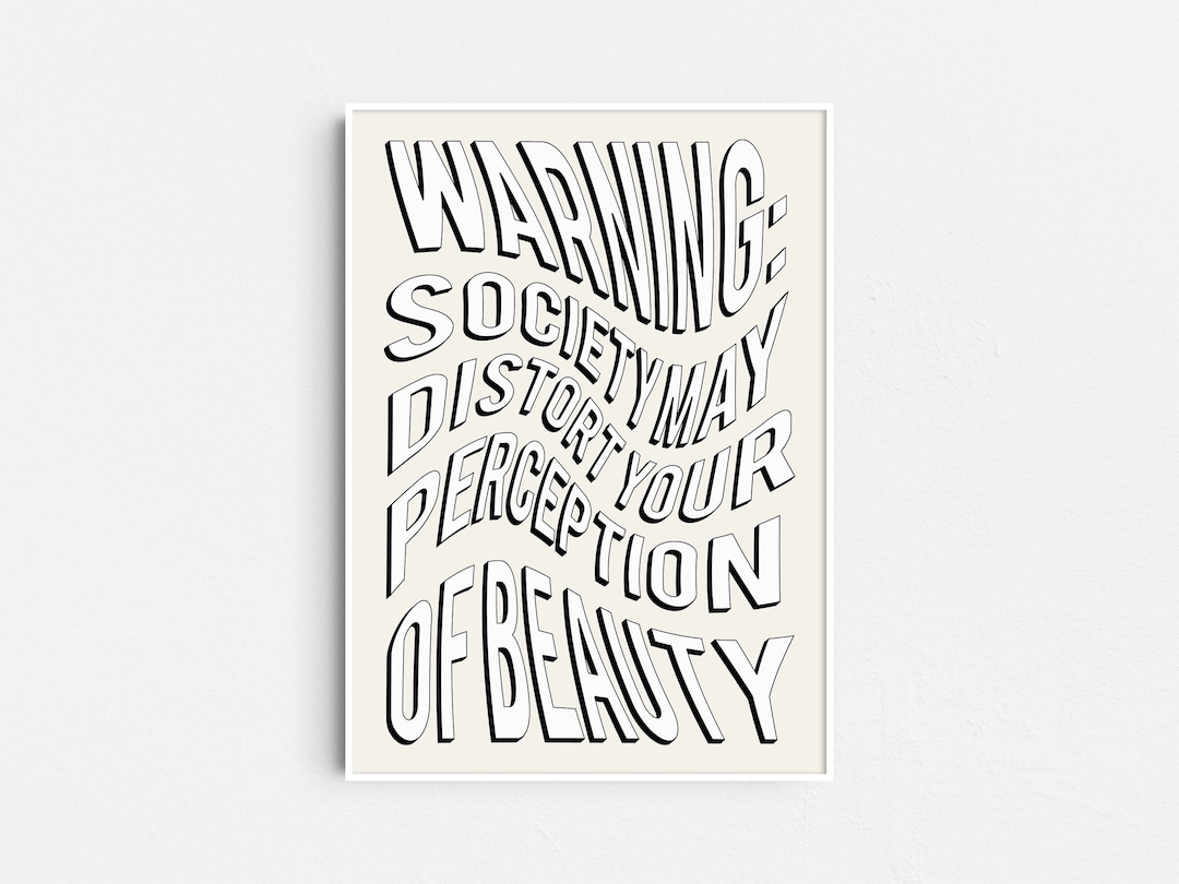 Body Positivity Poster, Body Positive Art Print, Feminist Wall Art ...