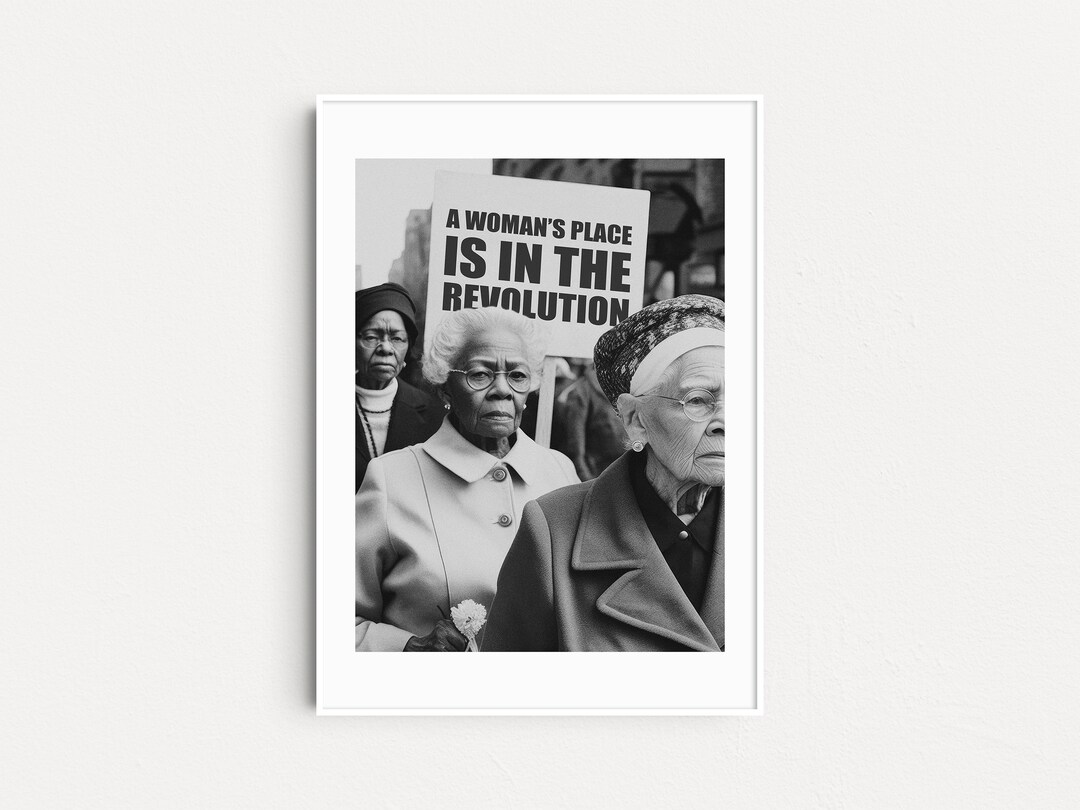 Feminist Poster, Activist Art, Womens March Art Print, Feminist ...