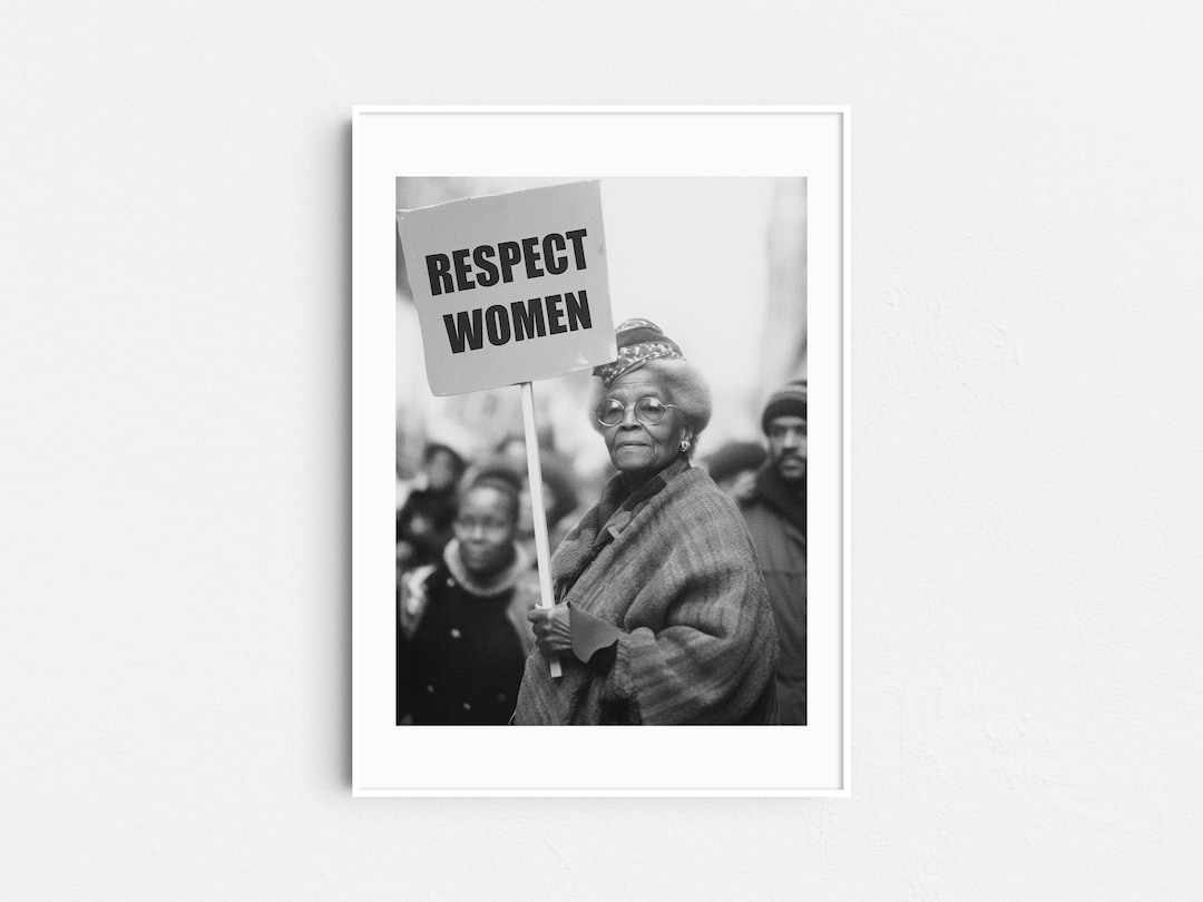 Respect Women Poster, Feminist Prints, Feminist Quotes, Intersectional ...