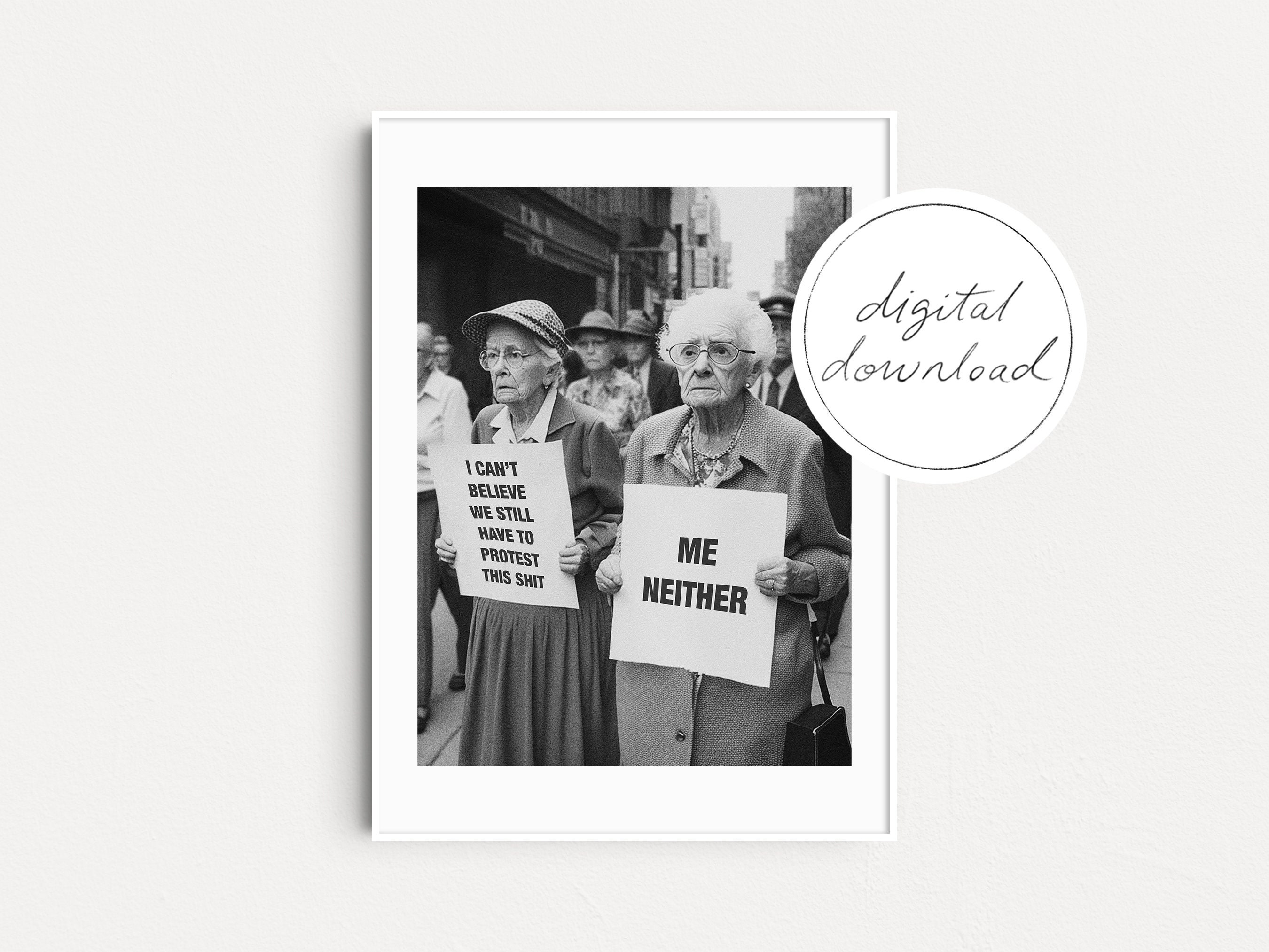 DIGITAL FILE: Premium Feminist Poster Feminist Art Feminist - Etsy