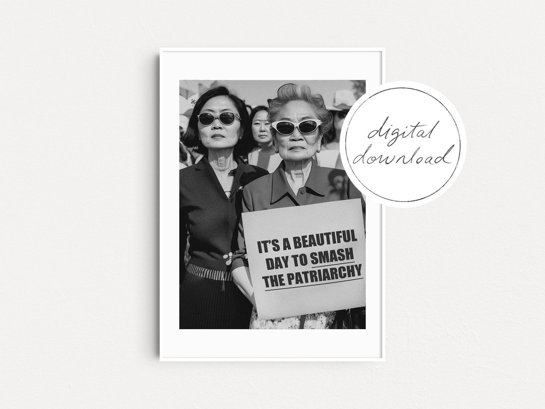 DIGITAL FILE: Smash the Patriarchy Poster, Feminist Poster, Activist ...