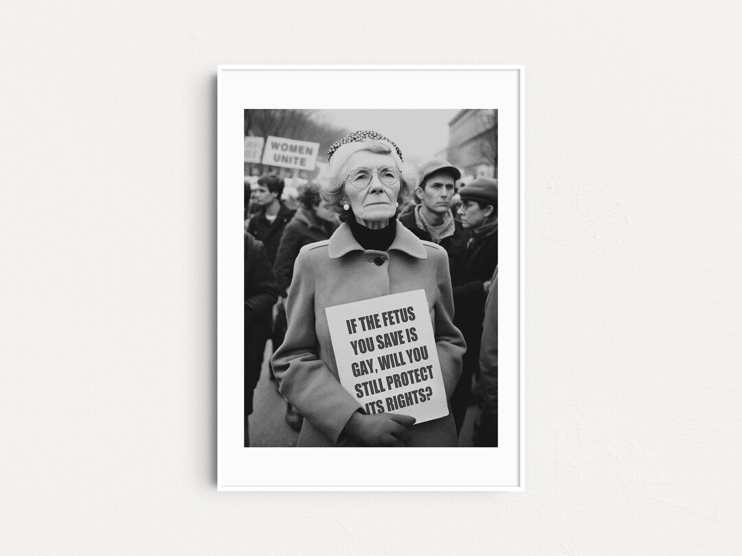 Feminist Poster, Abortion Rights Poster, Gay Rights Poster, Activist ...