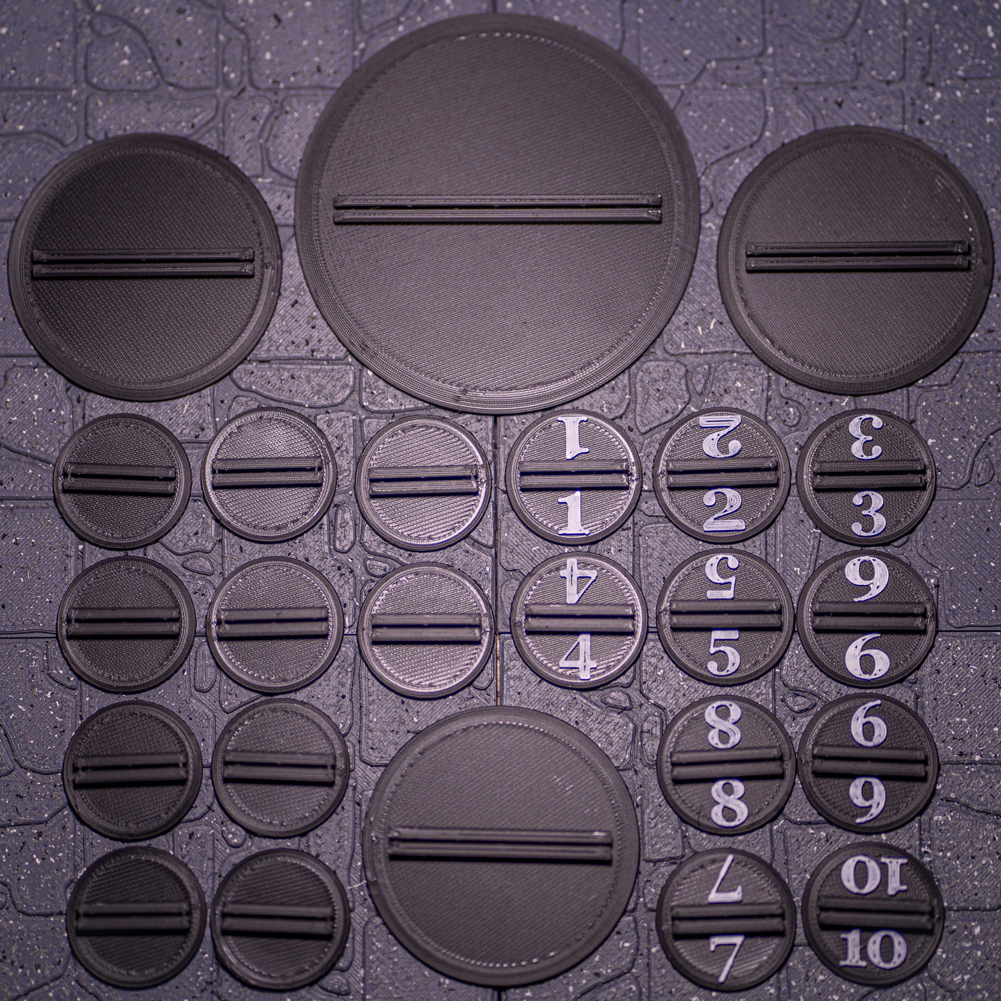 Paper Miniature Bases DIGITAL DOWNLOAD ONLY - Etsy