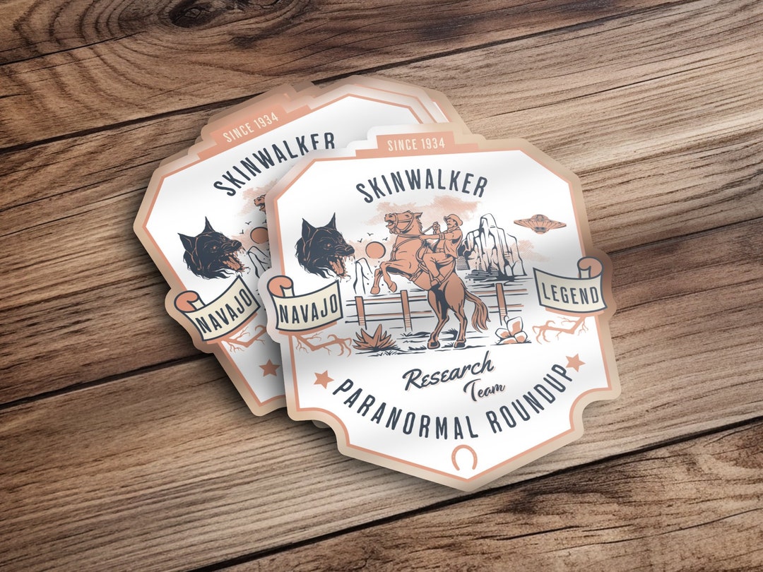 Skinwalker Research Sticker, UFO Sticker, Skinwalker Sticker, Funny ...
